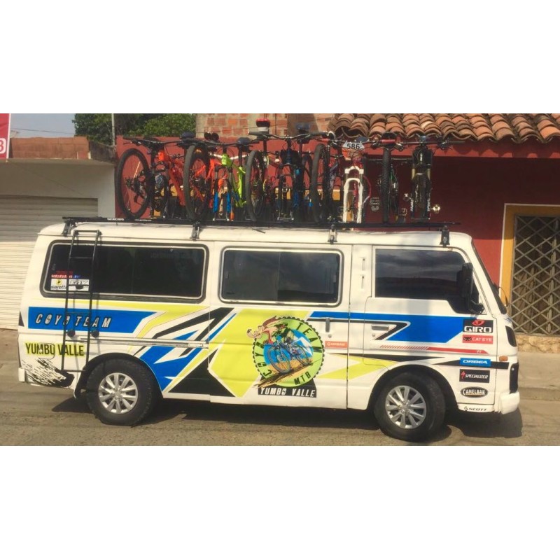 portabicicletas para buseta-van y mini van